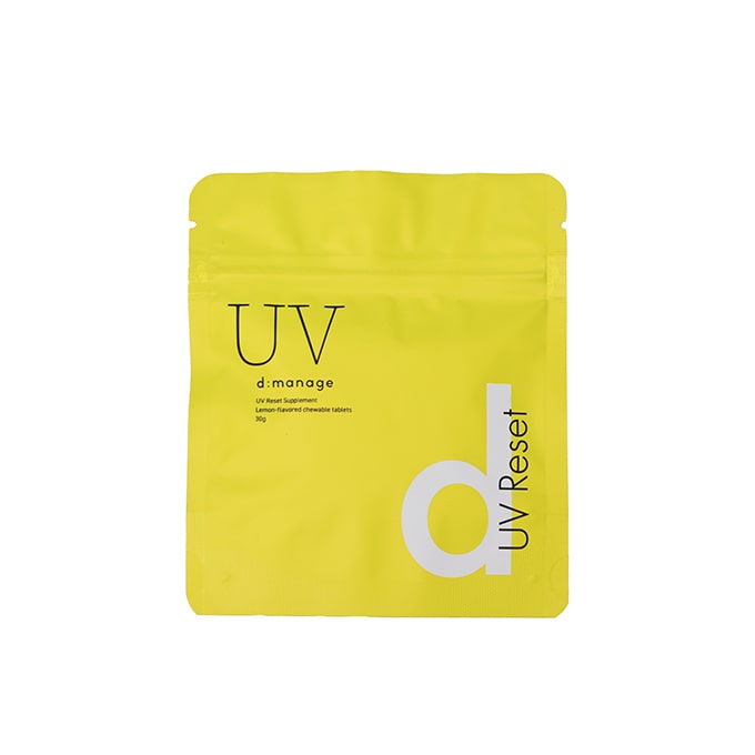 【通販】ナノエッグ d:manage UVリセットサプリメント 30g(1.0g×30粒)（チュアブル錠） ｜ ともスキンケアオンラインショップ